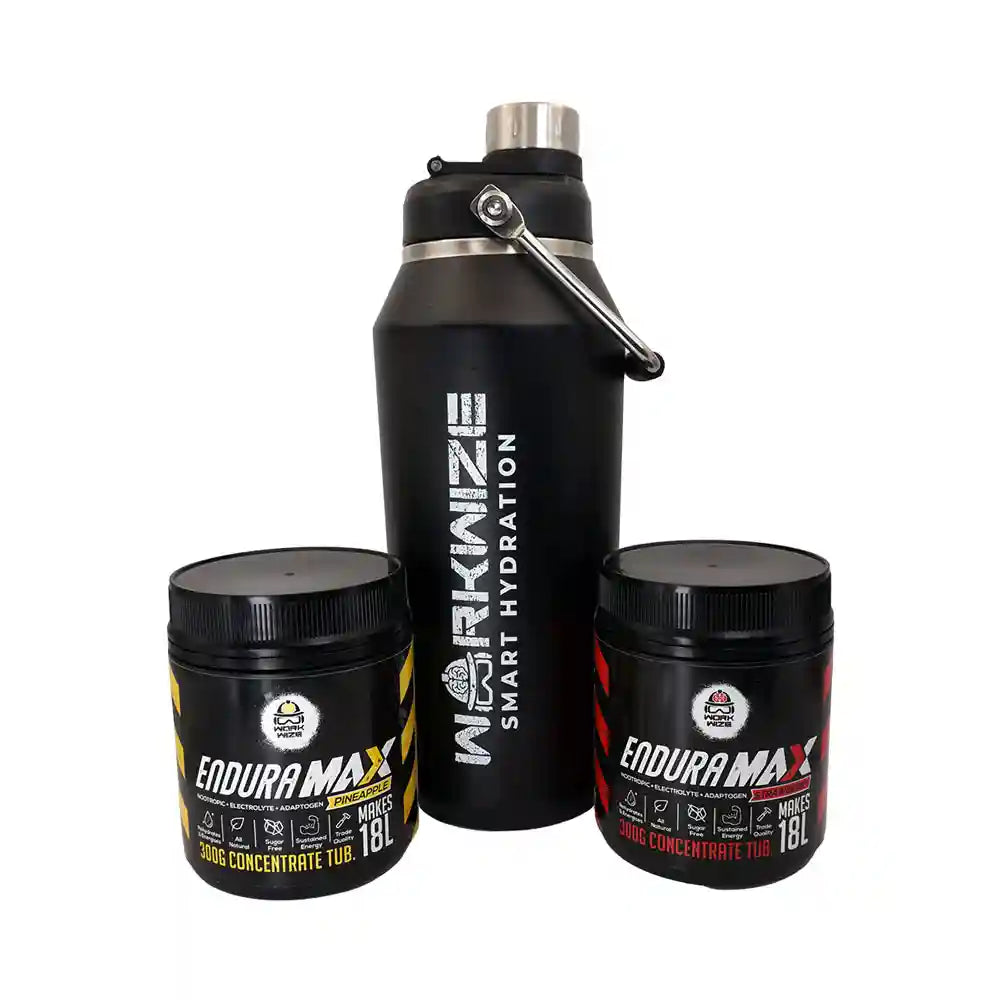 Electrolyte Powder for Workplace Safety: EnduraMAX Tub (300g) - WorkWize
