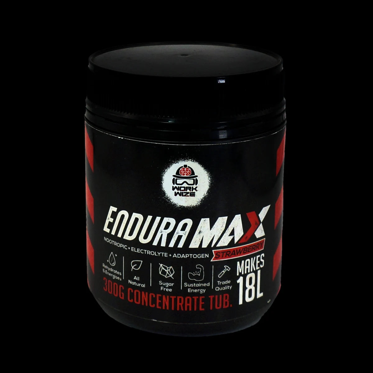 Electrolyte Powder for Workplace Safety: EnduraMAX Tub (300g) - WorkWize