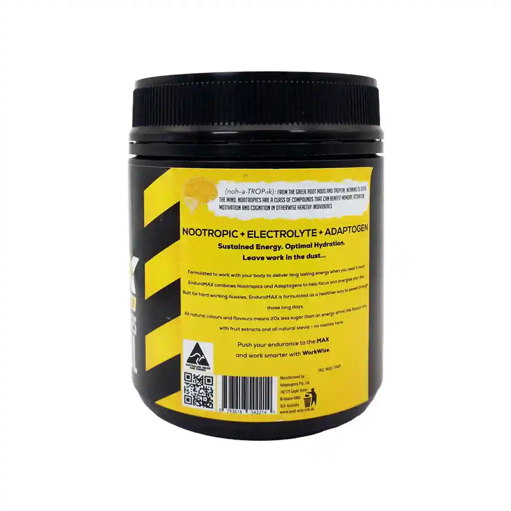 Electrolyte Powder for Workplace Safety: EnduraMAX Tub (300g) - WorkWize