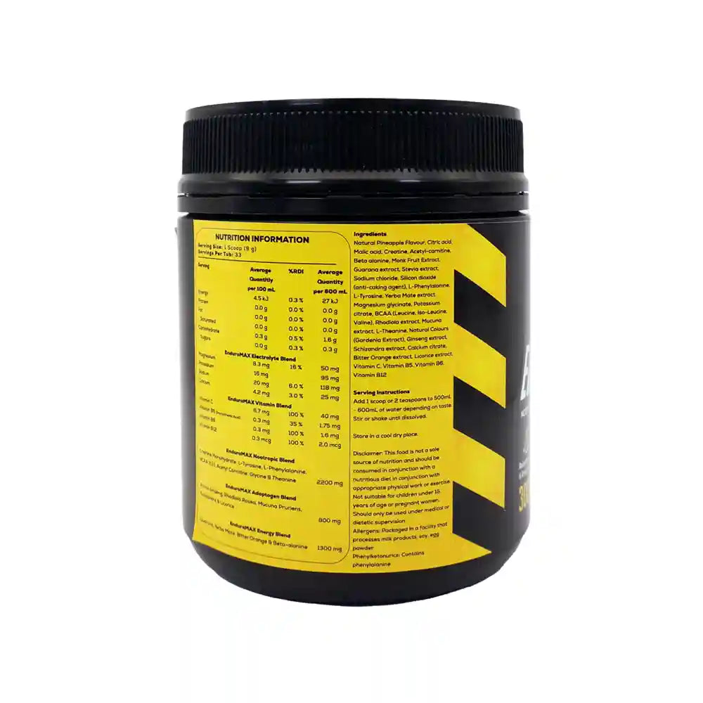 Electrolyte Powder for Workplace Safety: EnduraMAX Tub (300g) - WorkWize